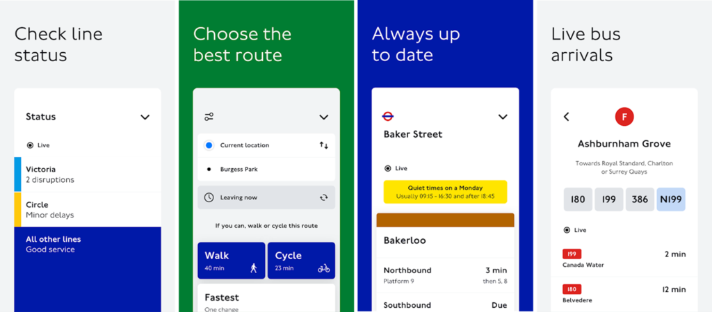 Transport for London provides real-time crowdedness level on TfL Go app ...
