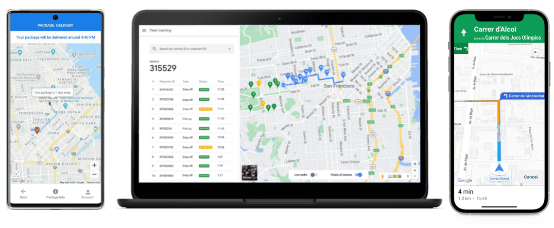 Google Map launched Last Mile Fleet Delivery Solution for e-commerce industry - Mobility Innovators